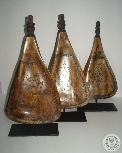 Tribal Timor Hand-held Bones Fan - Todi Art | Gallery Of Art