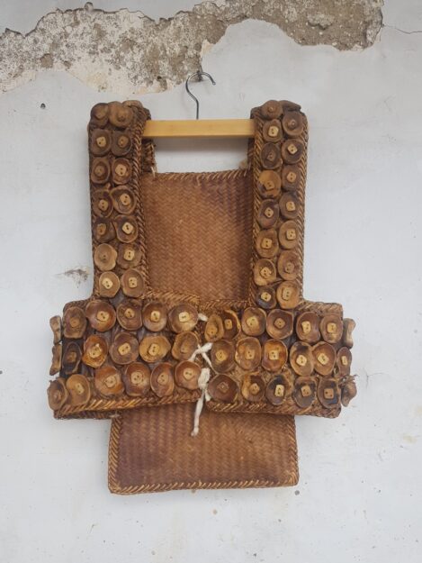 Torajan Tribal Warriors Armor Bone Vest - Todi Art | Gallery Of Art