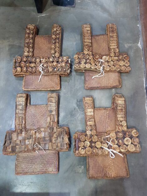 Torajan Tribal Warriors Armor Bone Vest - Todi Art | Gallery Of Art